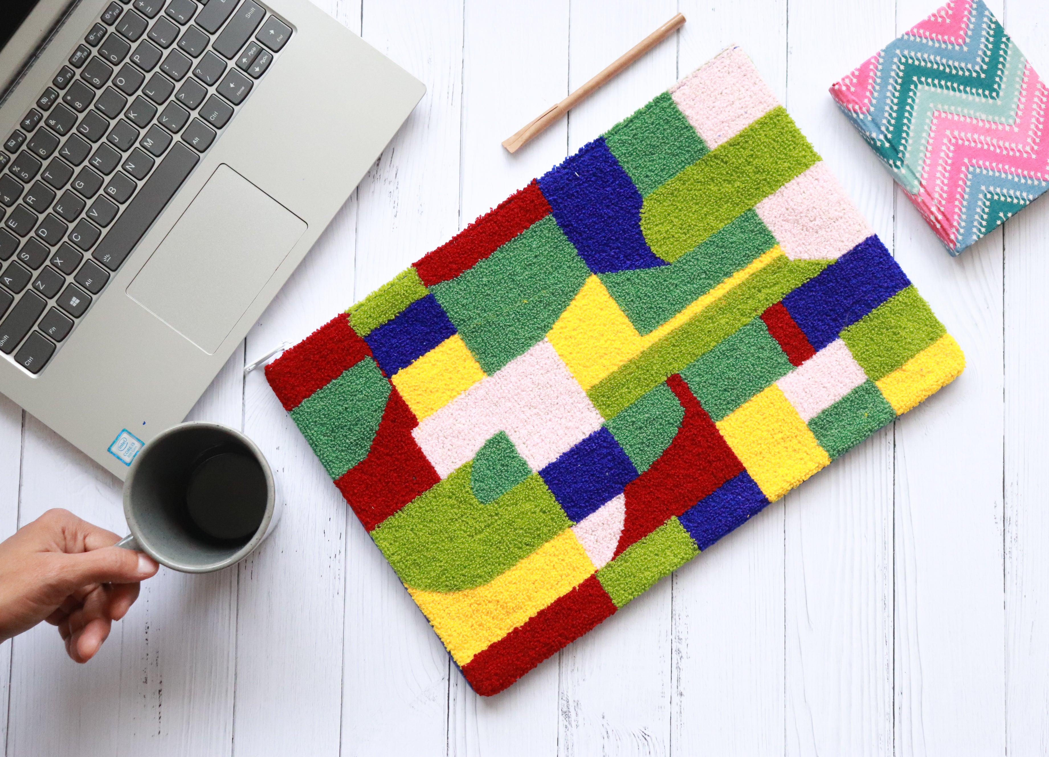 Embroidered Laptop sleeves - Laptop cover - Cityscape - 13 inch & 15 i ...